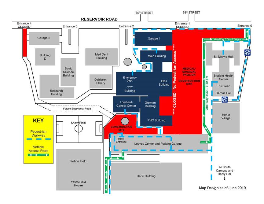 Directions To Georgetown University Hospital at Delia Johnson blog
